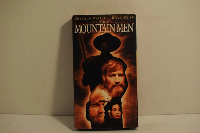 THE MOUNTAIN MEN, Charlton Heston, Brian Keith, Family Adventure VHS ...