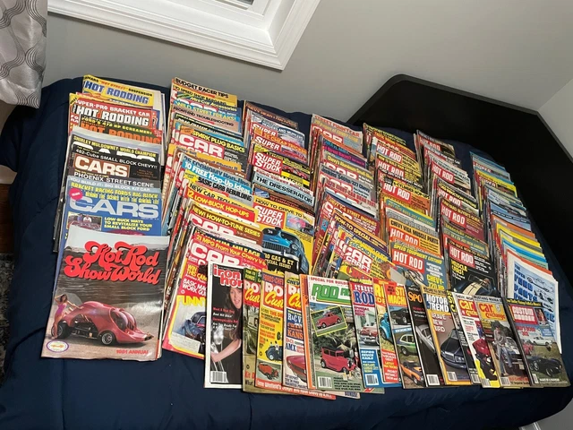 VINTAGE HOT ROD, Custom Car Magazines 60s 70s 80s Tons to Choose From £ ...