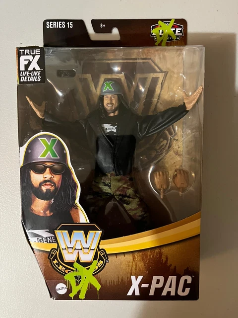 MATTEL WWE ELITE Legends 15 DX X-PAC 6” Wrestling Figure Target ...