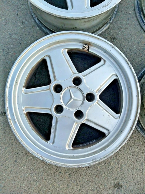 MERCEDES W124 W123 W126 W201 Ronal R9 Penta alufelgen 7Jx15 ET35 ...
