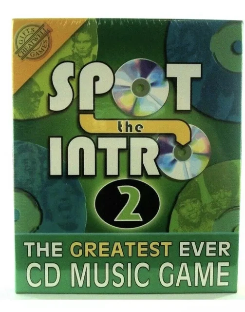 SPOT THE INTRO 2 The Greatest Ever CD Music Quiz Family Tune Rock Pop ...