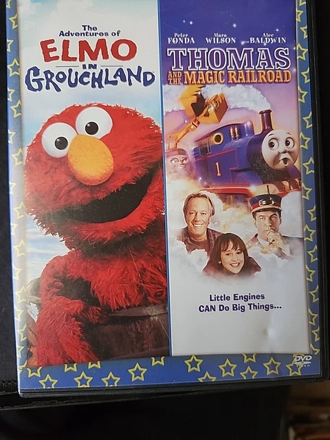 THE ADVENTURES OF Elmo in Grouchland / Thomas and the Magic Railroad ...