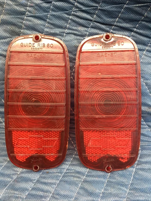 1960-66 CHEVY TAIL Light Guidex Guide RIB 60 SAE-ST 5952677 GM ...