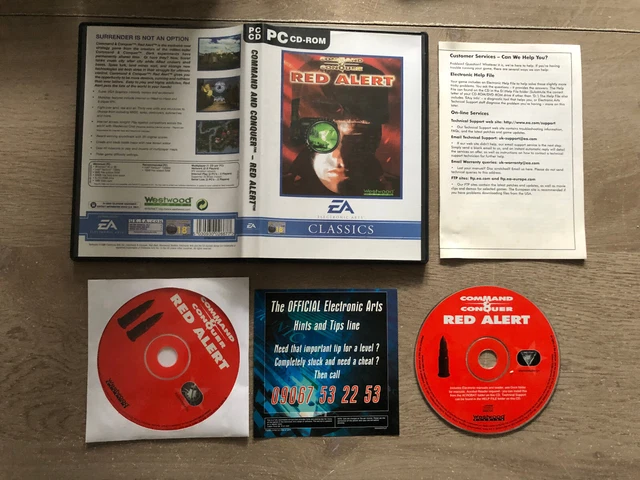 COMMAND AND CONQUER red alert/alerte rouge 1 PC UK anglais EUR 15,00 ...