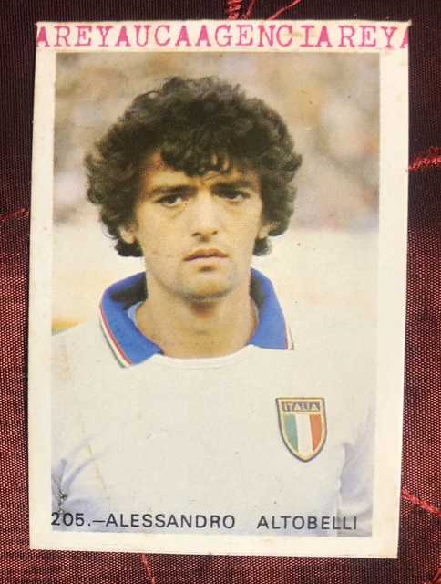 ALESSANDRO ALTOBELLI 1982 Reyauca El Naranjito Espana # 205 Rare £18.56 ...