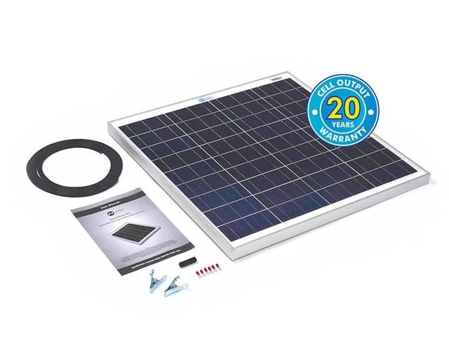 PV LOGIC 60 Watt Solar Panel Kit Motorhome Caravan Boat £83.99 ...