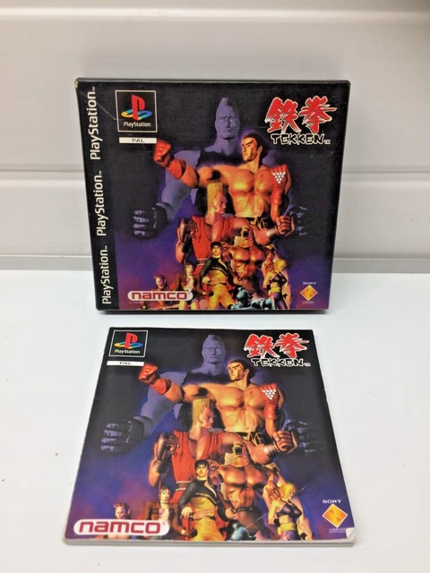 TEKKEN PS1 RARE COLLECTORS CARD BOX (COMPLETE) cardboard black label PlayStation £34.99 ...