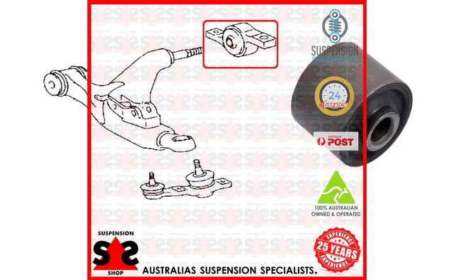 REAR MOUNTING, CONTROL/TRAILING Arm Suit TOYOTA Mark X I (Grx12_) 2.5 VVTi 4WD EUR 37,43 ...