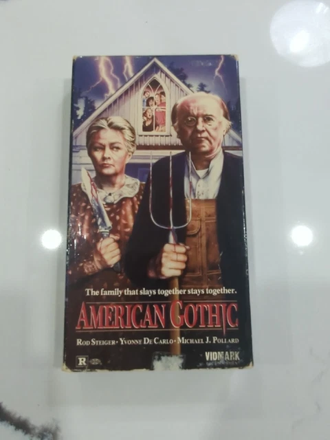 AMERICAN GOTHIC VHS Rod Steiger Yvonne DeCarlo Michael J. Pollard $49. ...
