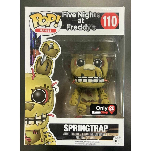 SPRINGTRAP FIVE NIGHTS at Freddy’s Game Stop Exclusive Flocked Funko ...
