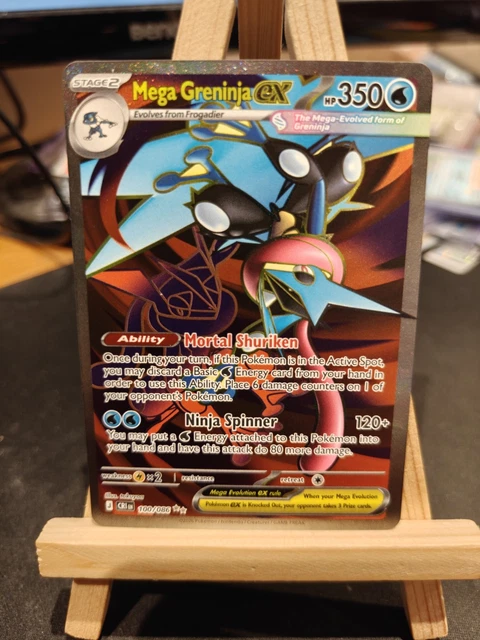 POKÉMON TCG MEGA Greninja EX 100/086 Chaos Rising NM/M £15.82 - PicClick UK