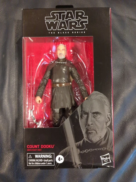 FIGURINE ARTICULÉE STAR Wars série noire Count Dooku #107 2019 Hasbro ...