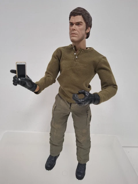 KITBASH CUSTOM 1/6 Scale Dexter Morgan Figure With Phone £216.49 ...