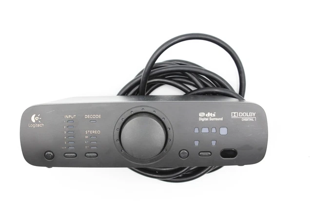 LOGITECH Z906 CONTROL POD CONSOLE CONTROLLER UNIT Z-906 GG127 THX ...