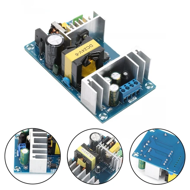 SWITCHING POWER SUPPLY Module with Overcurrent Protection 24V DC Output ...