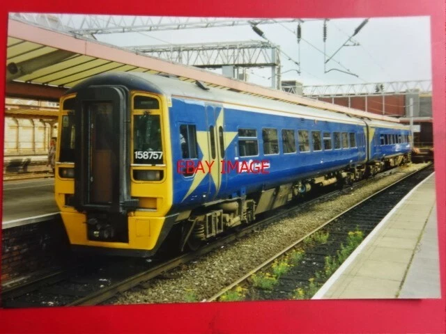 PHOTO CLASS 158 Loco No 158757 At Crewe £1.85 - PicClick UK