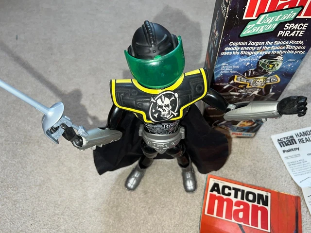 VINTAGE 1977 ACTION Man Space Ranger Captain Zargon Space Pirate Figure ...