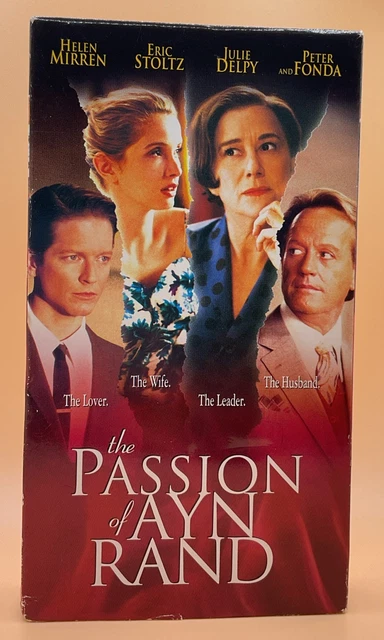 THE PASSION OF Ayn Rand VHS 1998 Helen Mirren Peter Fonda **Buy 2 Get 1 ...
