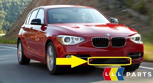 BMW NEW GENUINE 1 Series F20 F21 Front Bumper Lower Trim Strip Black ...