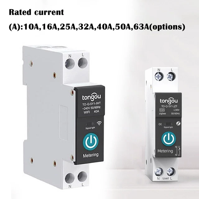 Pour Tuya Smart Edition Disjoncteur Wifi Intelligent 90v 240v