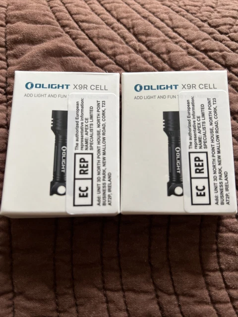 LOT DE 2 OLIGHT X9R Cell Pour Collection EUR 30,00 - PicClick FR