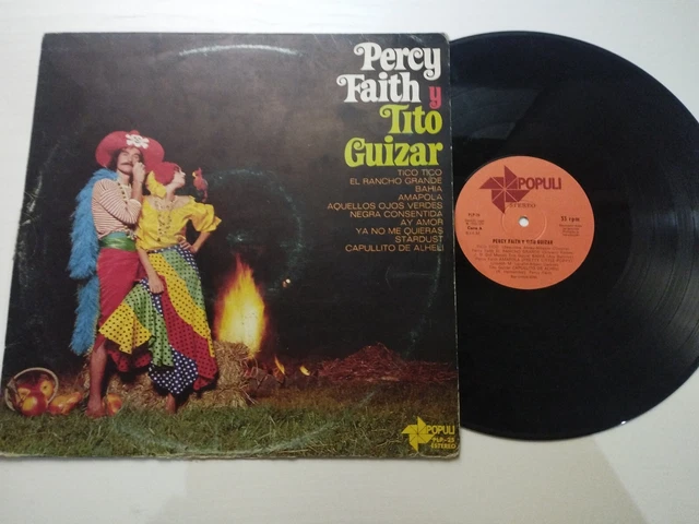 PERCY FAITH ET Tito Guizar Rancho Grande 1974 - LP VINILE 12" G+/G- EUR ...