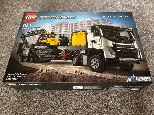 LEGO TECHNIC: VOLVO Fmx Truck & EC230 Electric Excavator (42175).Great ...