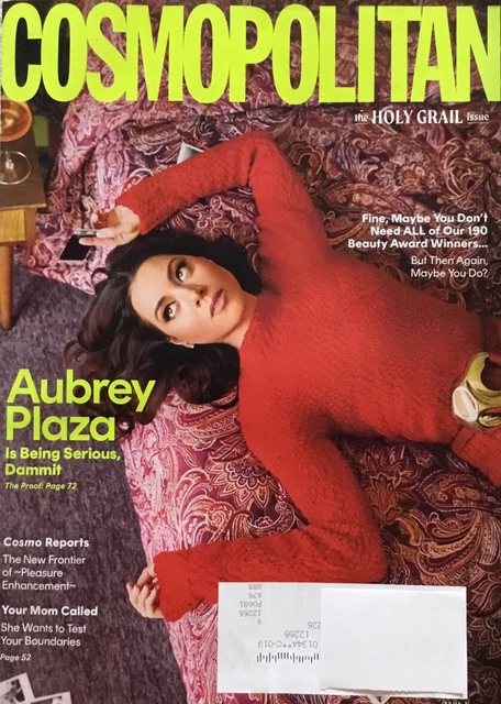 COSMOPOLITAN MAGAZINE 2022 Collection #3 The Holy Grail Issue Aubrey ...