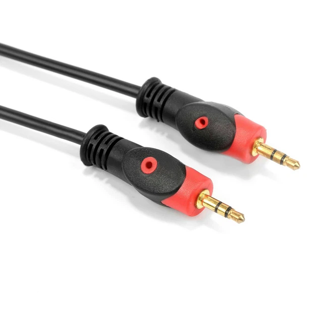 NIKKAI PURE HQ Shielded 3.5mm AUX Stereo Jack to Jack OFC Audio Cable ...