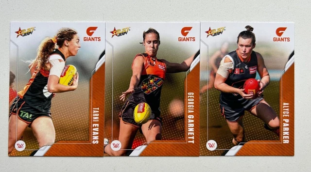 2024 AFLW SELECT Footy Stars Common Card Team Set 'GWS Giants' $1.50 ...