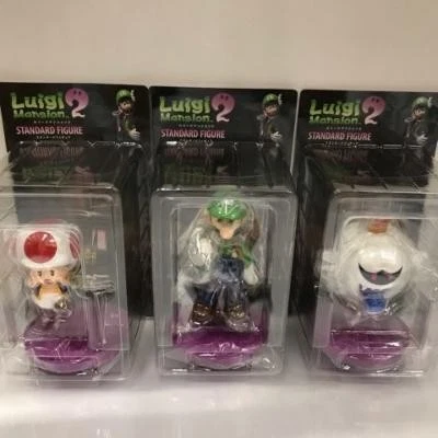 LUIGI MANSION 2 Standard Figure Kinopio King Teresa All 3 Types Set ...
