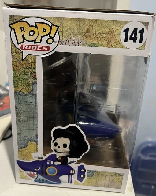 BROOK WITH SHARK Submerge 2025 NYCC Official Funko Pop One Piece 141 ...