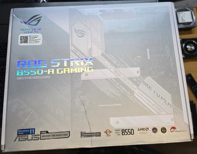 ASUS ROG STRIX B550-A GAMING AMD AM4 DDR4 RYZEN PCIe 4 M.2 X 2 ...
