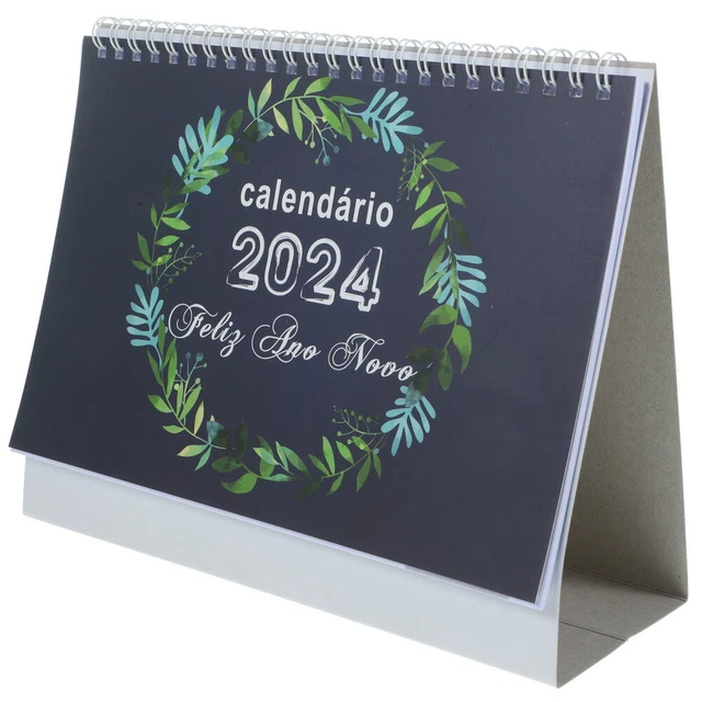 TABLETOP 2024 CALENDARI da scrivania calendario flip 2024-2025 EUR 10 ...