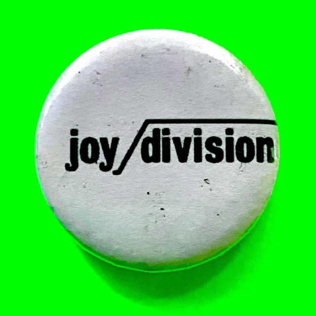 VERY RARE 🔥 1978 🔥 JOY DIVISION 🔥 Steve McGarry BADGE pin New Order £ ...