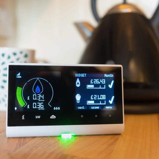 BRITISH GAS Smart Energy Monitor ,Displays Both Gas And Electric ...