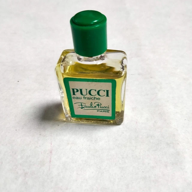 COLLECTOR MINI MINIATURE de parfum ancienne " PUCCI " Emilio Pucci eau fraîche EUR 4,50 ...