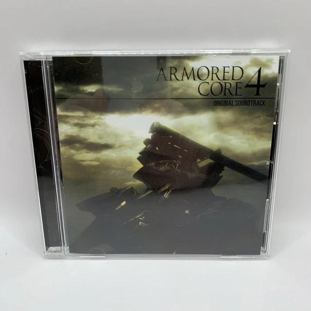 ARMORED CORE 4 Original Soundtrack OST Game Music CD Japan Import Free ...