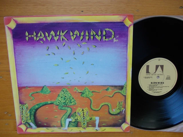 HAWKWIND - SELF-TITLED First Lp - Original 1974 Australia Press ...