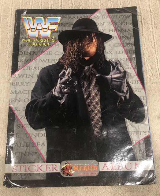 WWF MERLIN STICKERS 1993 - Complete Collection (WWE, Hulk Hogan, The ...