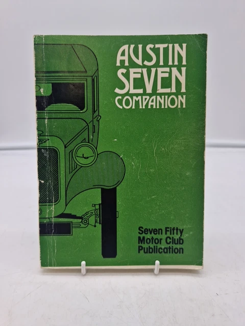 AUSTIN SEVEN COMPANION by 750 Motor Club, 1983 edition, Illustrated ...