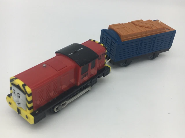 THOMAS & FRIENDS Trackmaster Motorized Train Engine Talking Salty 2010 ...