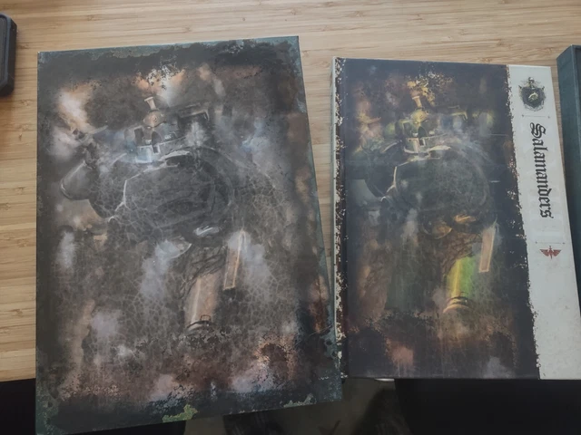 WARHAMMER 40K SPACE marines codex 8th Edition Salamanders Limited ...