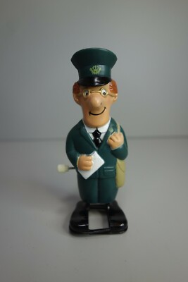 BBC POSTMAN PAT Wind-Up Green Rare Figure £6.99 - PicClick UK
