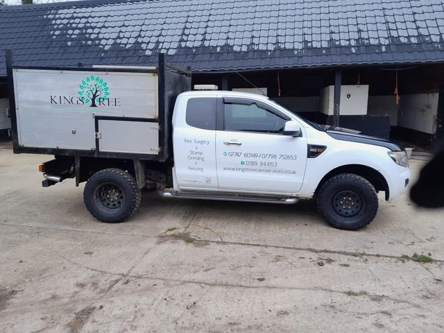 FORD RANGER TIPPER 2.4 4X4 ARBORIST TREE SURGEON DROPSIDE extra £14,000 ...