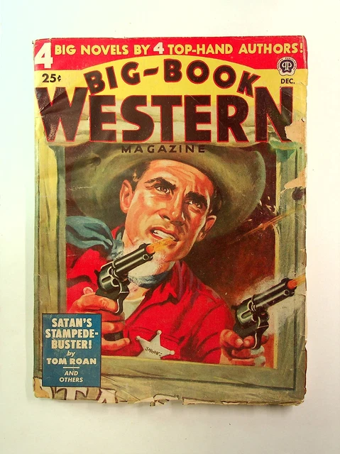 BIG BOOK WESTERN Magazine Big-Book Western Pulp Vol. 27 #2 GD/VG 3.0 ...