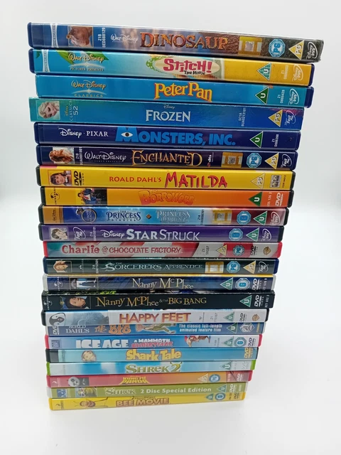 22 X KIDS Childrens Dvd Bundle- Disney, Pixar, Dreamworks, Universal £ ...