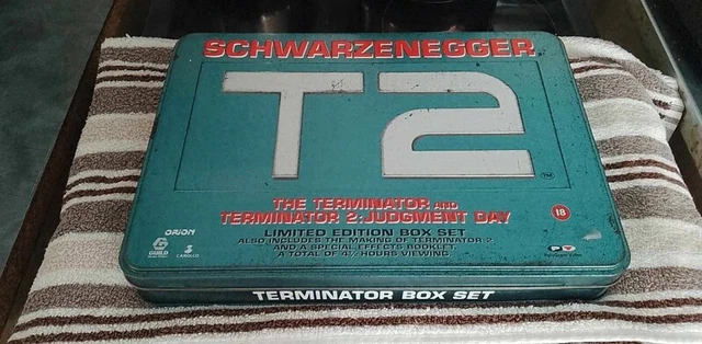 THE TERMINATOR T2 VHS Video Limited Edition Box Set Tin Arnold ...