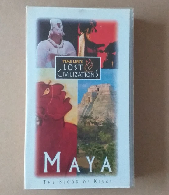 VHS VIDEO MAYA The Blood of Kings Time Life's Lost Civilizations ...