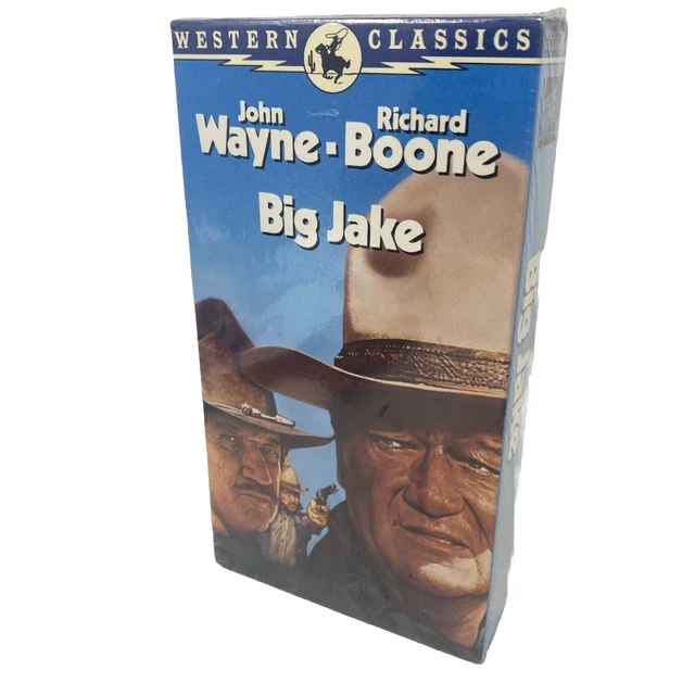 BIG JAKE JOHN Wayne Western Movie VHS 1977 Richard Boone Watermark New Sealed £5.26 - PicClick UK